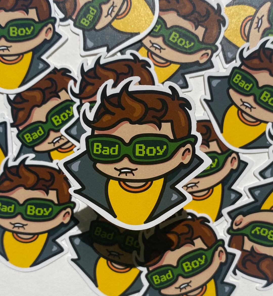 Gary Giggles Bad Boy Sticker - Etsy