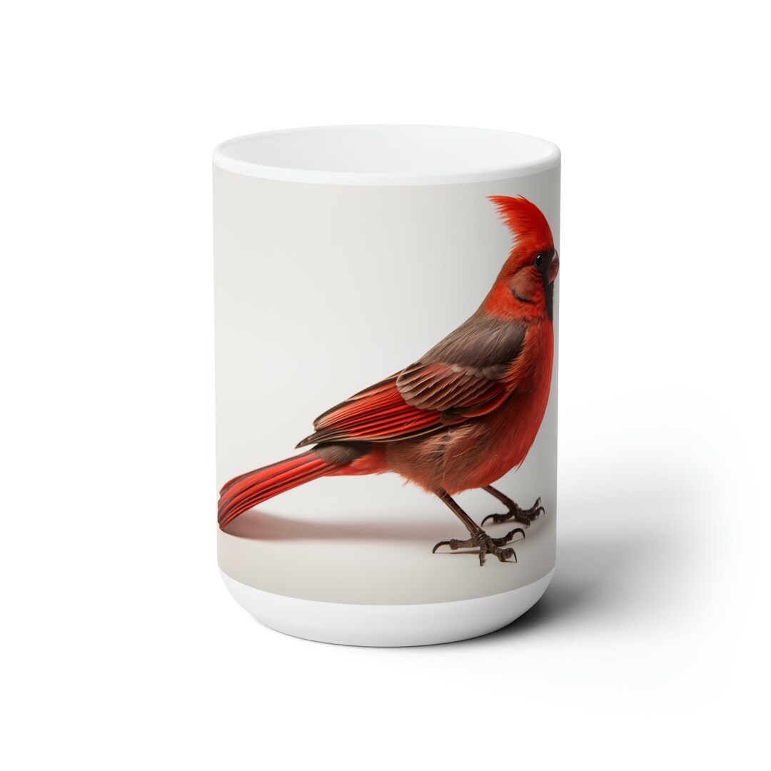Northern Cardinal Bird Coffee Mug 15 Oz Bird Watching ** Free Shipping ...