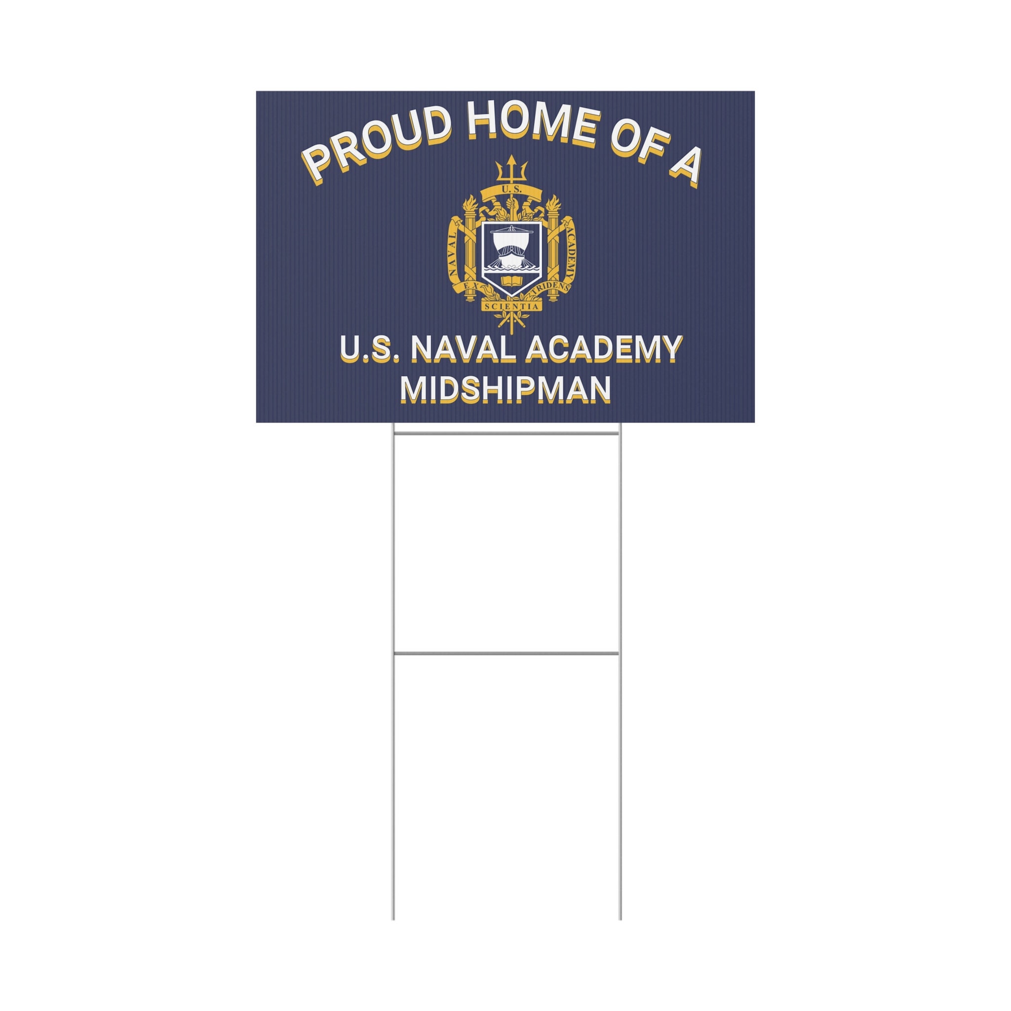 18 X 12 Proud Home of a US Naval Academy Midshipman Yard Sign - Etsy