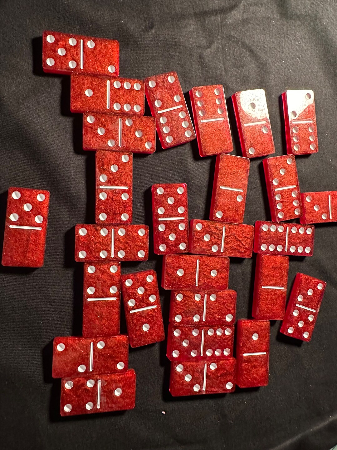 Red Dominoes - Etsy