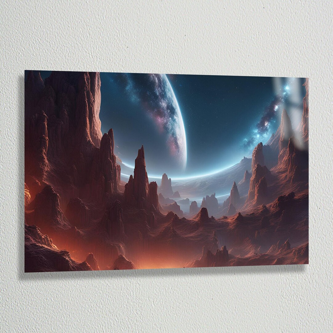 Parallel Universes Art Aesthetic Glass, Parallel Universes Gaming Room ...