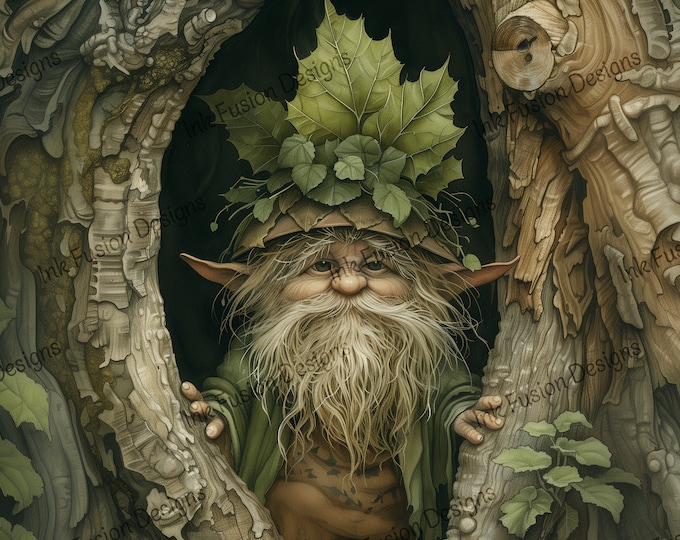 Gnomes, Wizard Gnome, Country Gnome, Medium Size Gnome With Staff, Home ...