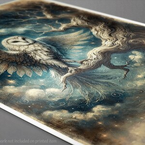 Jules Protector of Sacred Trees | Decorative Art Paper | Majestic White ...