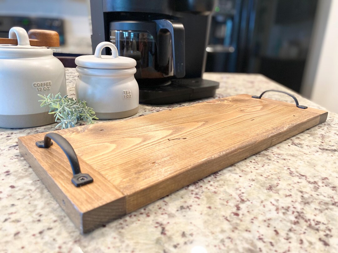 Farmhouse Kitchen Bread Board, Kitchen Tray, Table Centerpiece, Kitchen ...