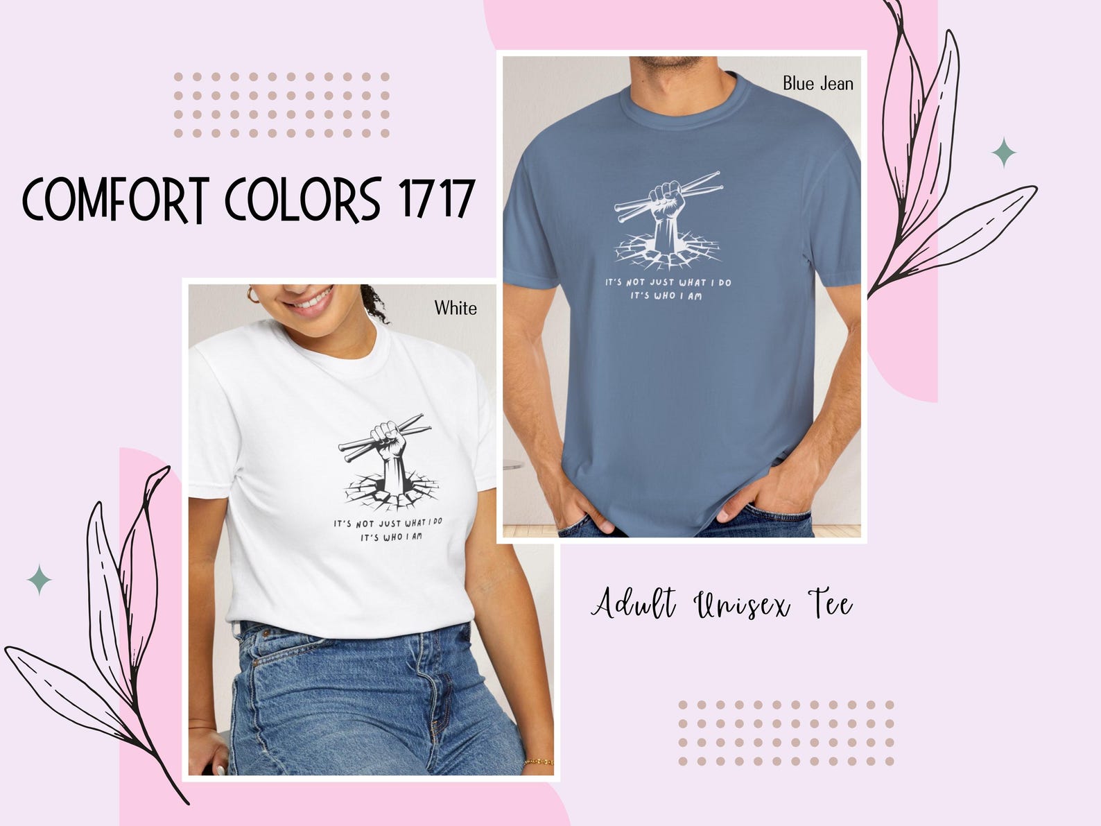 It's Not Just What I Do It's Who I Am | Baby Tee | Drummer Gift ...