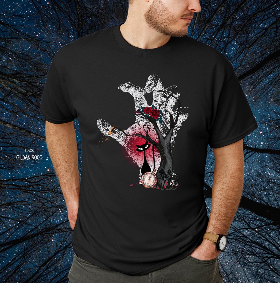 Atomic Cat Shirt | Surreal Art Atomic Cat Shirt | Gildan Shirt ...