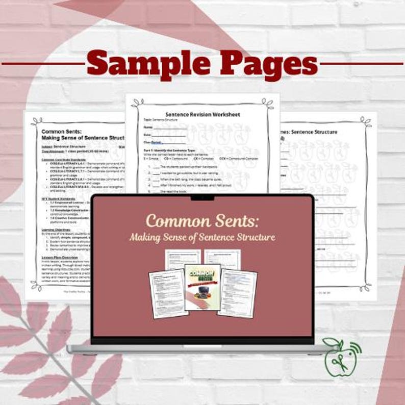 Sentence Structure Lesson Plan Using Edpuzzle Interactive Website - Etsy