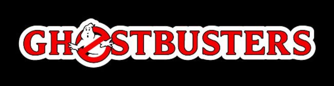 Ghostbusters Text Logo Sticker / Vinyl Decal / 10 Sizes!!! FREE ...
