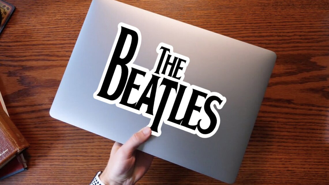 Beatles TEXT Logo Sticker | Vinyl Decalvinyl Decal / Sticker 10 Sizes ...