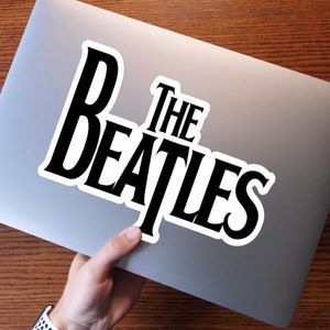 Beatles TEXT Logo Sticker | Vinyl Decalvinyl Decal / Sticker 10 Sizes ...
