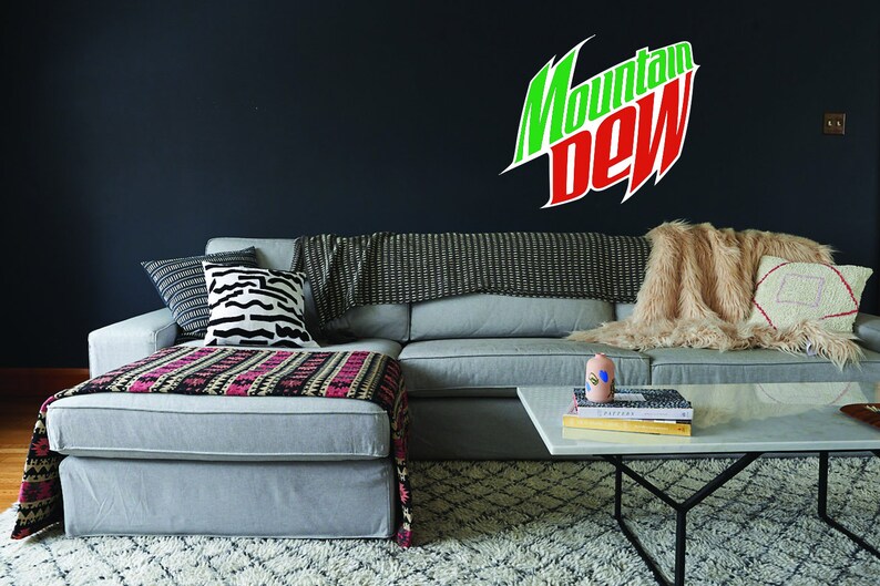 Mountain Dew New Logo Sticker Vinyl Decal 10 Sizes - Etsy