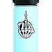 Skeleton Middle Finger Vinyl Decal / Sticker 10 Sizes Free Shipping - Etsy