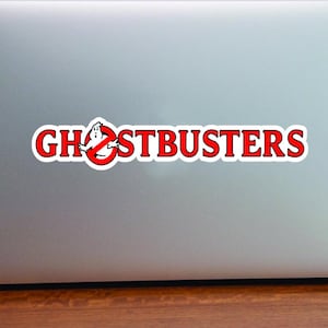 Ghostbusters Text Logo Sticker / Vinyl Decal / 10 Sizes!!! FREE ...