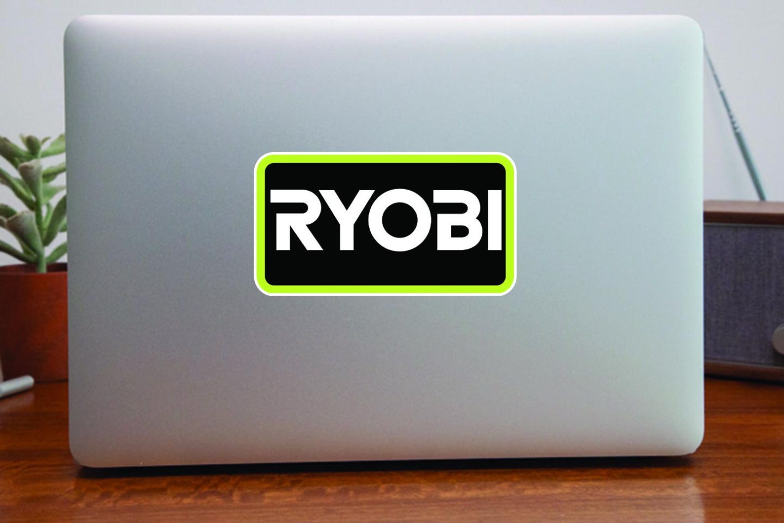 Ryobi Tools Square Sticker Logo Vinyl Decal / Sticker 10 Sizes Free ...