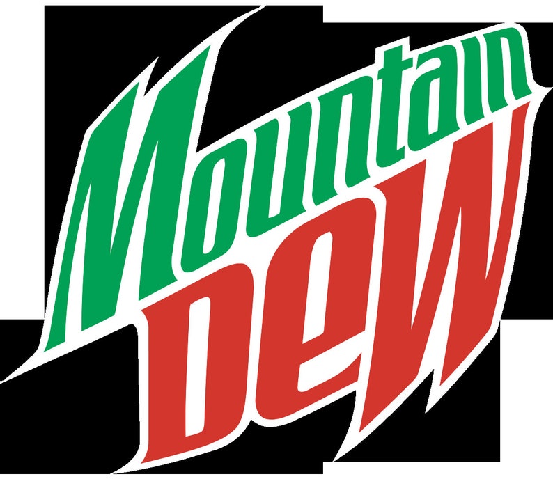 Mountain Dew New Logo Sticker Vinyl Decal 10 Sizes - Etsy