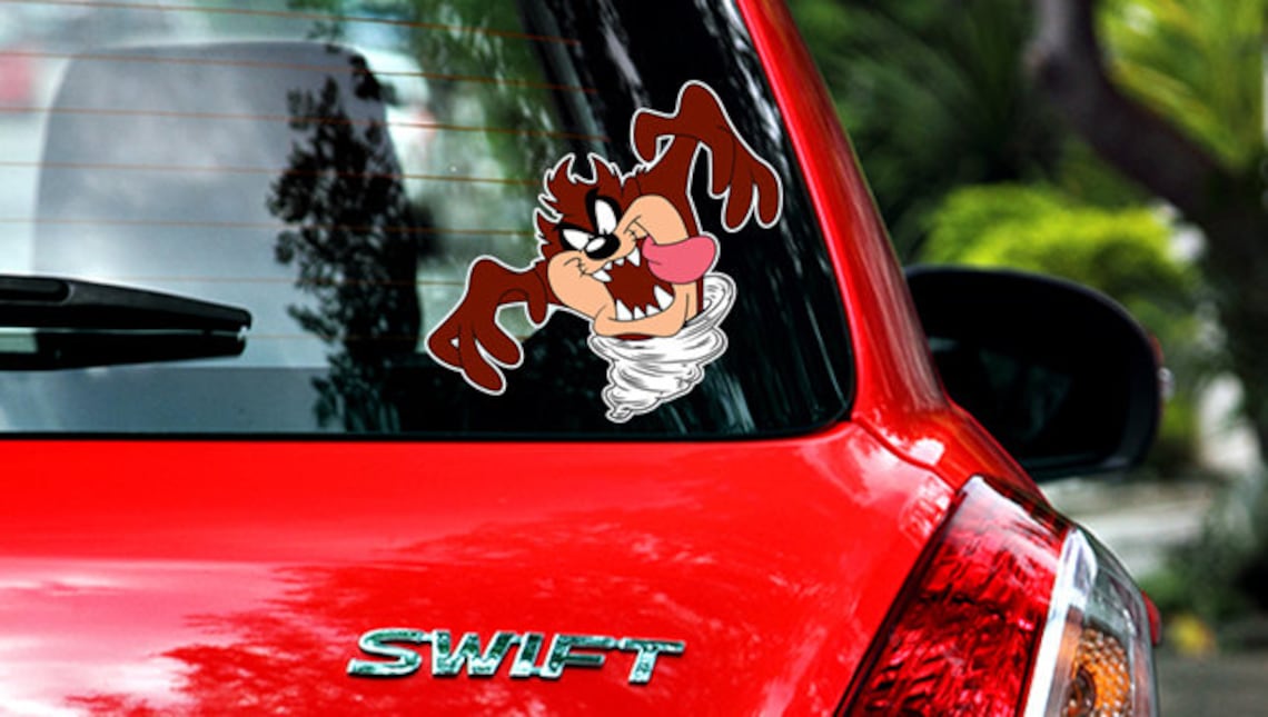 Taz Hurricane Vinyl Decal / Sticker 10 Sizes Free Shipping - Etsy