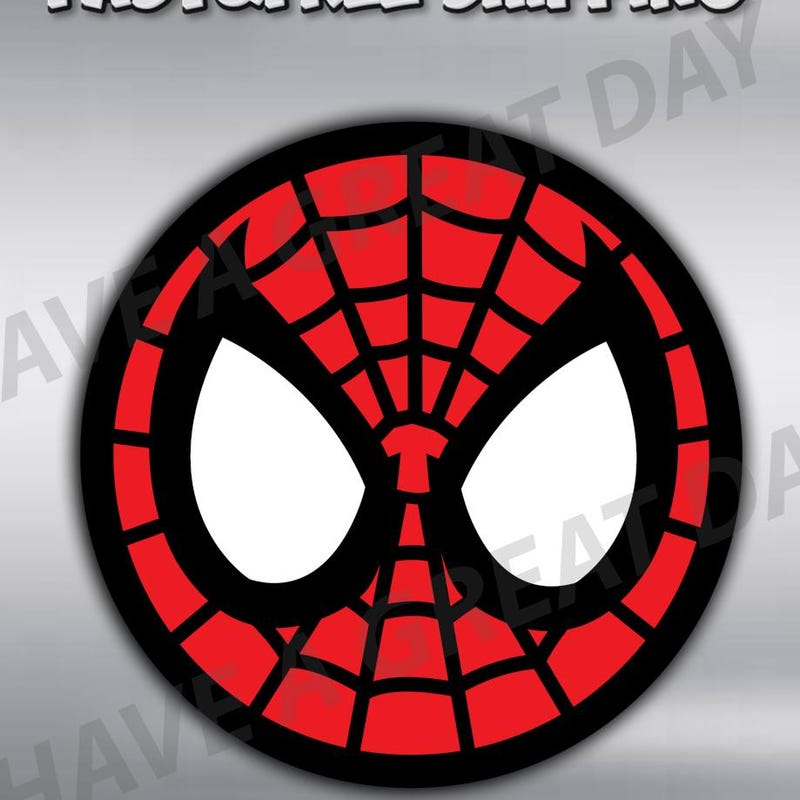 Spiderman Circle - Etsy