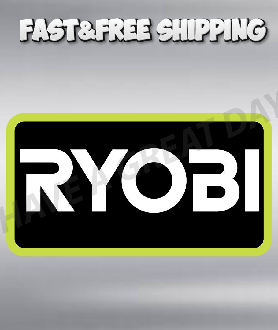 Ryobi Tools Square Sticker Logo Vinyl Decal / Sticker 10 Sizes!! Free ...