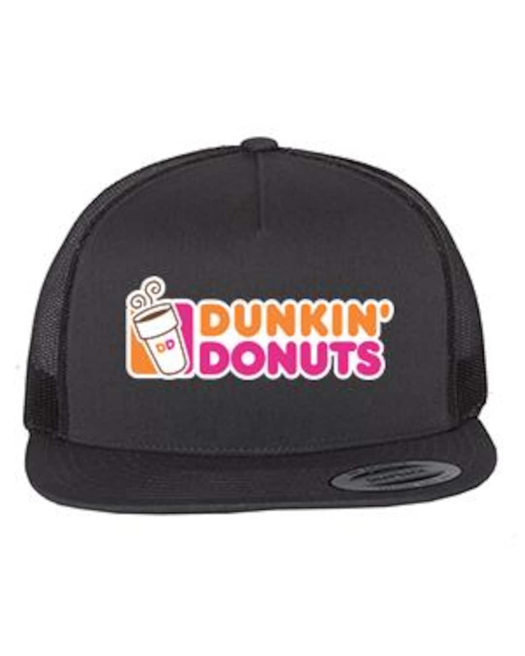 Dunkin Donuts Hat Black Trucker Hat Cap Adult Size One Size Fits All - Etsy