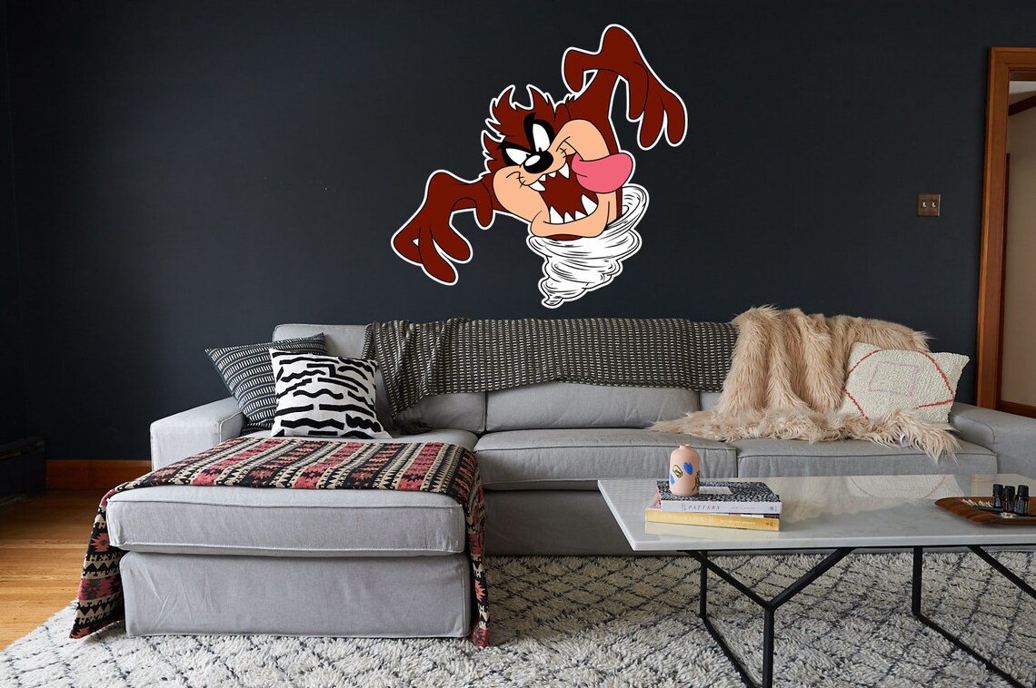 Taz Hurricane Vinyl Decal / Sticker 10 Sizes Free Shipping - Etsy
