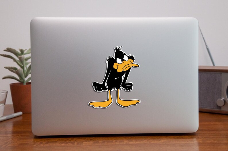 Daffy Duck Angry Sticker / Looney Tunes Daffy Duck Vinyl Decal | 10 ...