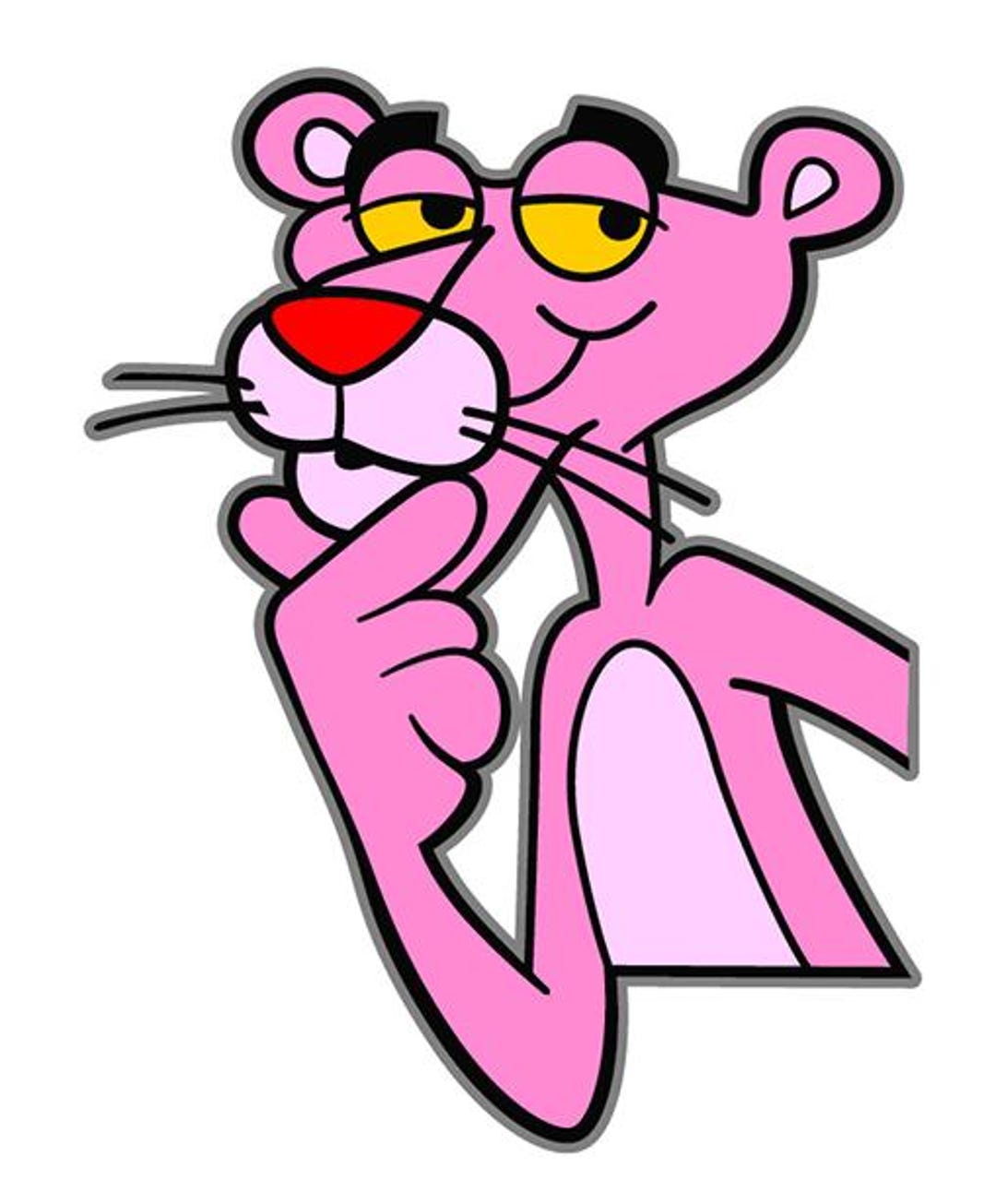 Pink Panther Thinking Vinyl Decal / Sticker 10 Sizes!! Free Shipping ...
