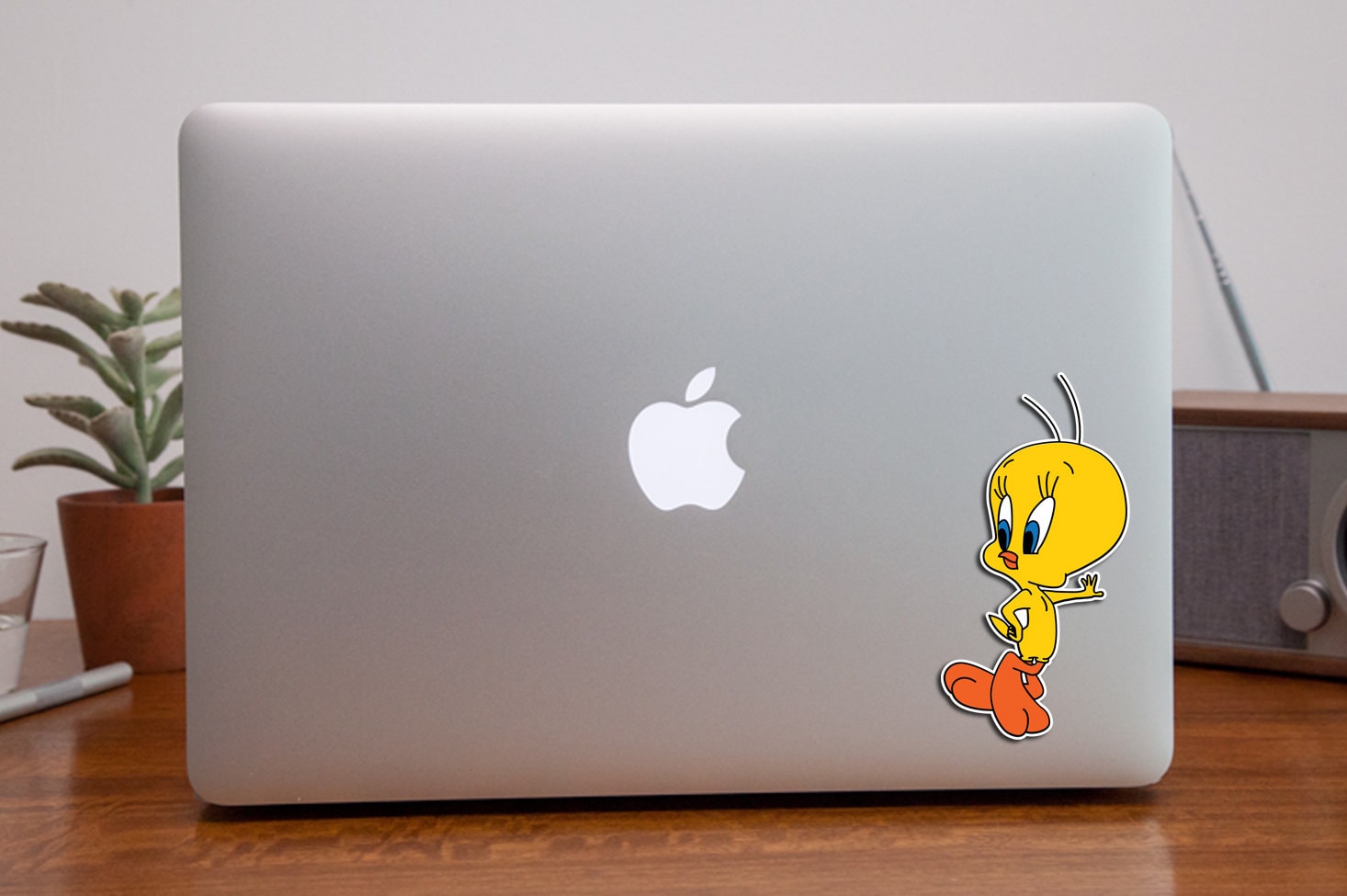 Tweety Bird Looney Toons Logo Sticker / Vinyl Decal 10 Sizes Free ...