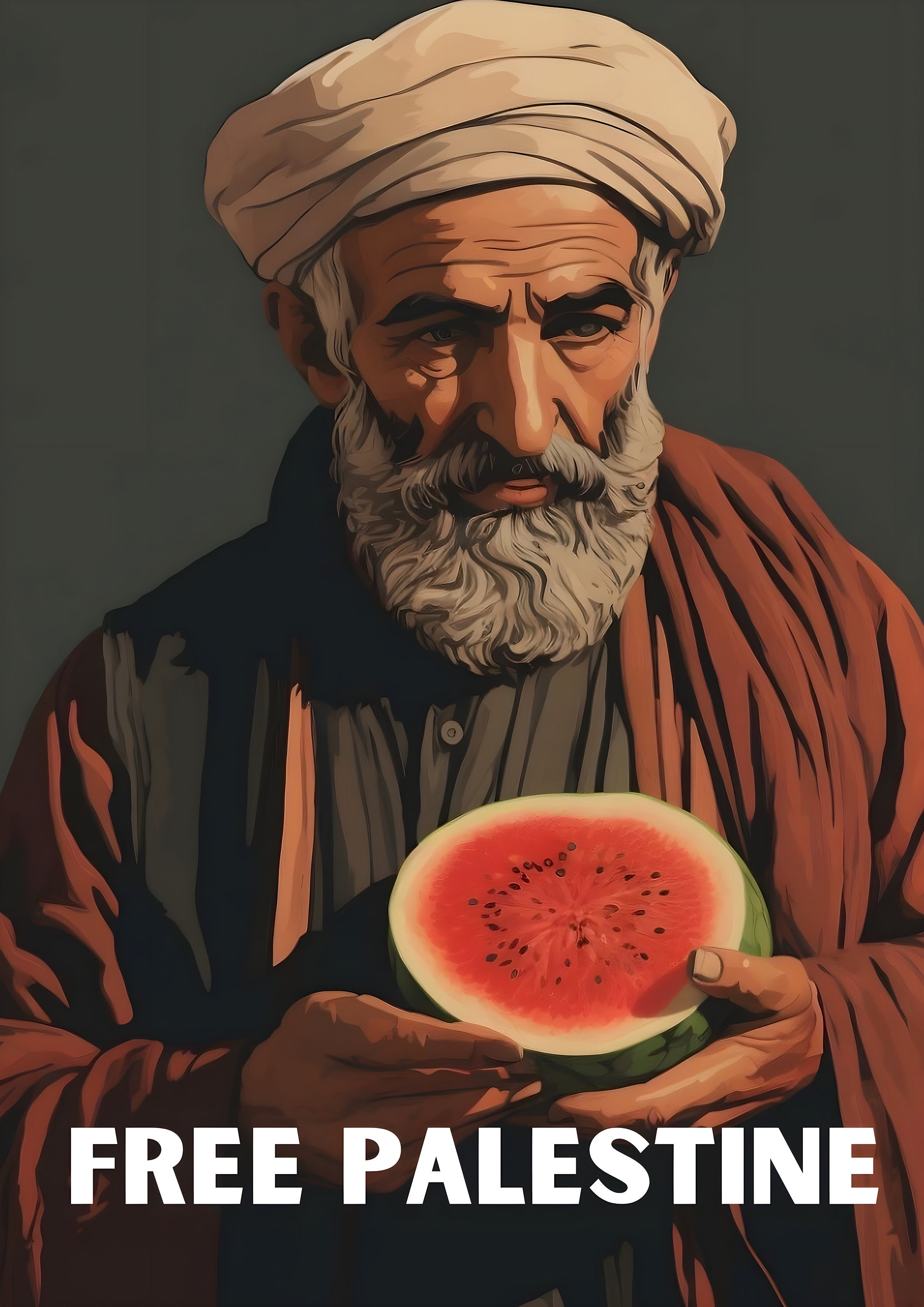 Palestine Poster, Free Palestine Print, Palestinian Art, Stand Against ...