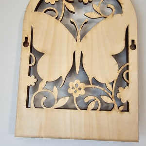 Butterfly Key Holder. Key Rack, Wall Art, Livingroom Decor, Entryway ...