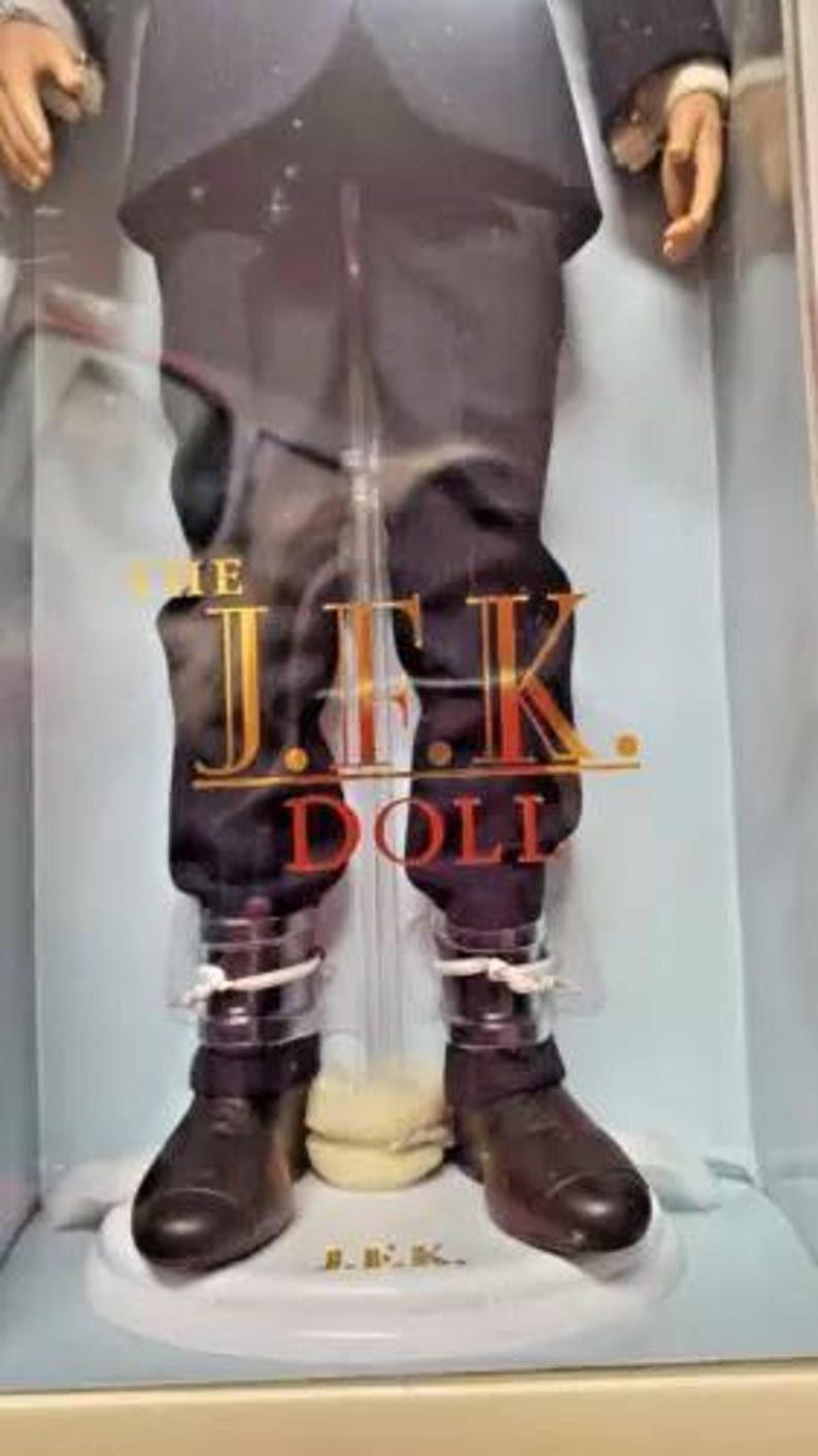 5 Bucks to SHIP Franklin Mint Doll 16" John F Kennedy JFK Doll NRFB ...