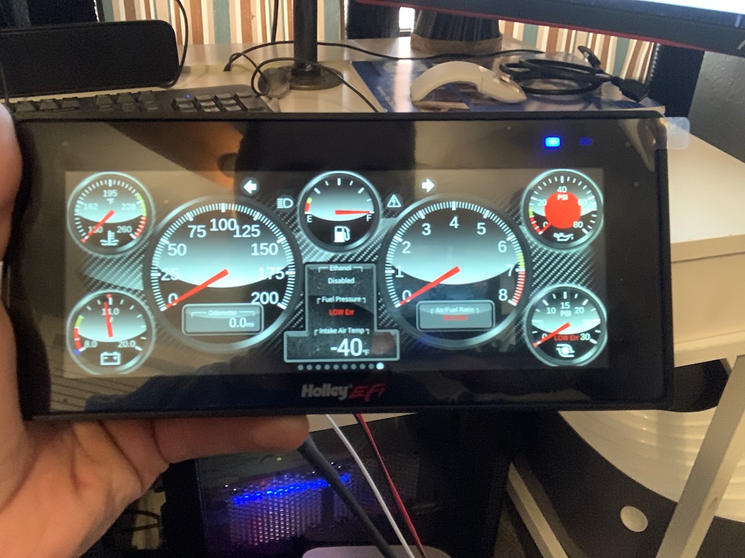 Holley Pro Dash Carbon Reflection - Etsy