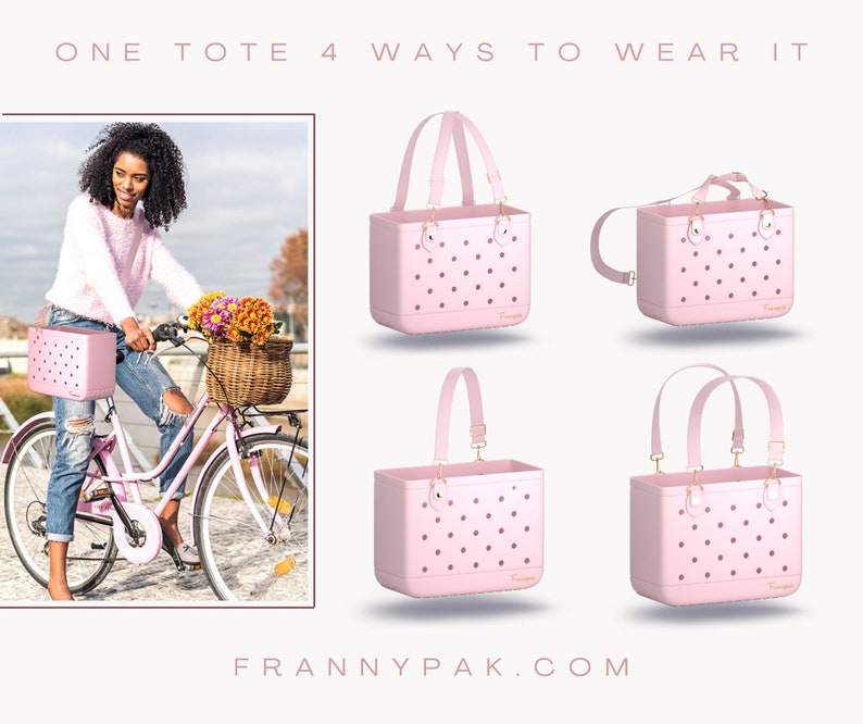 Universal White Strap Kit for All Bogg Bags or Any Waterproof Tote Bags ...