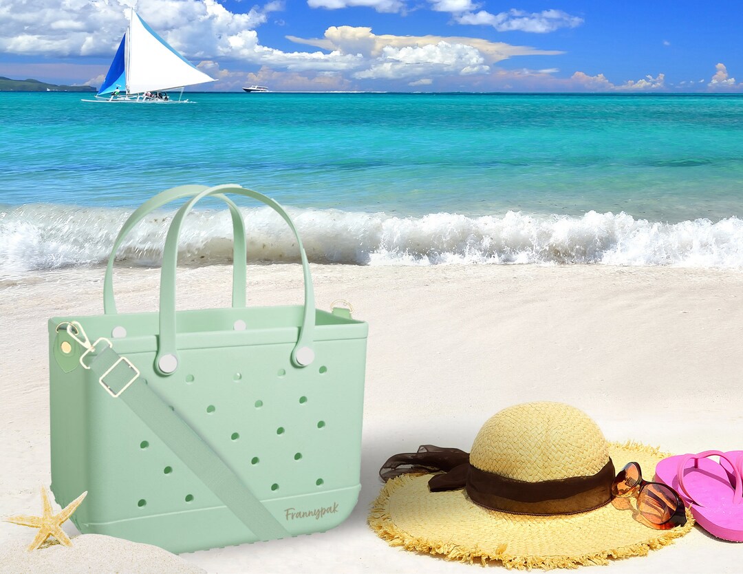 Addie Light Green Crossbody Tote - Stylish Single Strap Bag | Frannypak ...