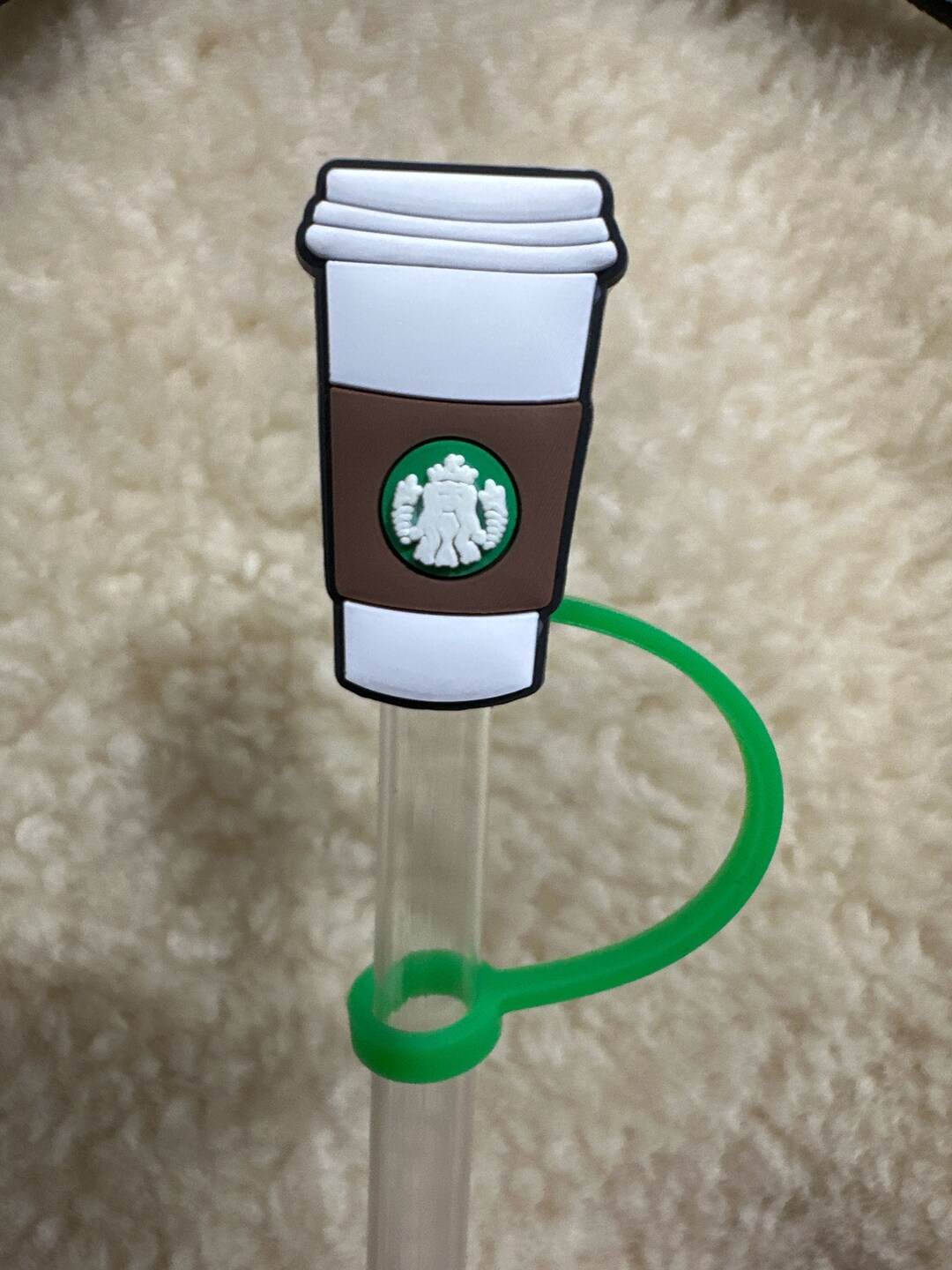 Latte Coffee Drink Food Straw Topper Stanley Cup Straw Cover - Etsy