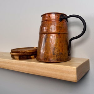 Ash Heavy-duty Floating Shelves, Ash Kitchen Shelf, Wall Shelves for ...