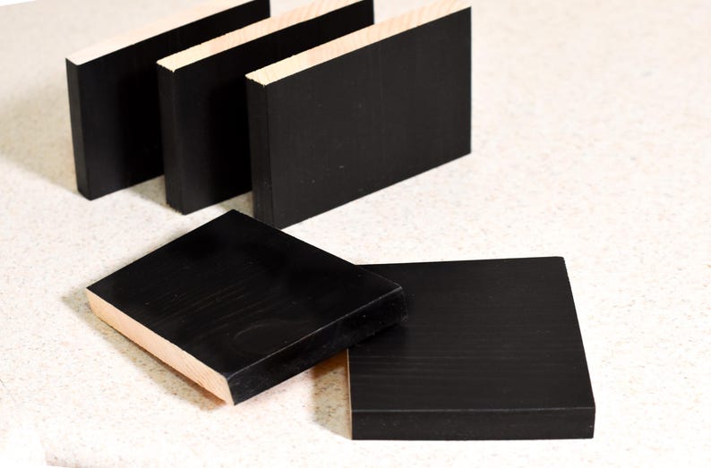 Black Wood Sample(1pc), Black Fireplace Mantel - Etsy