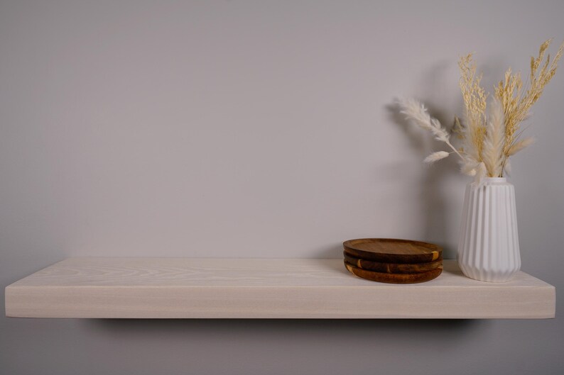 Ash Heavy-duty Floating Shelves, Ash Kitchen Shelf, Wall Shelves for ...