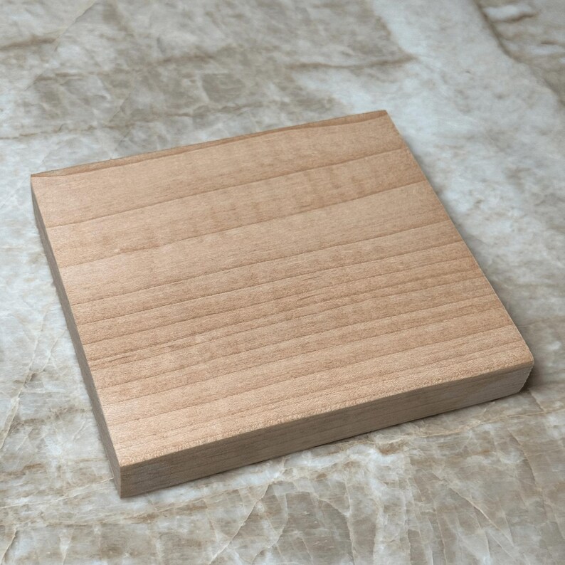 Maple Wood Finish Samples, Unfinished & Natural Options - Etsy