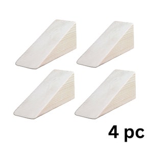 Wooden Door Stopper, Home Decor Door Stop, Real Pine Wood Door Stoppers ...