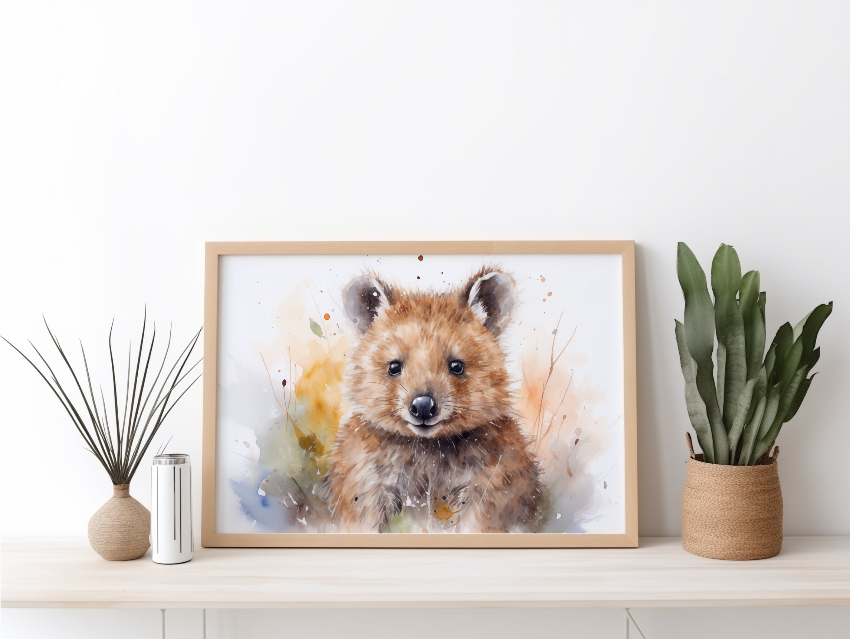 Quokka Digital Download Printable | Wildlife Printable Wall Art ...