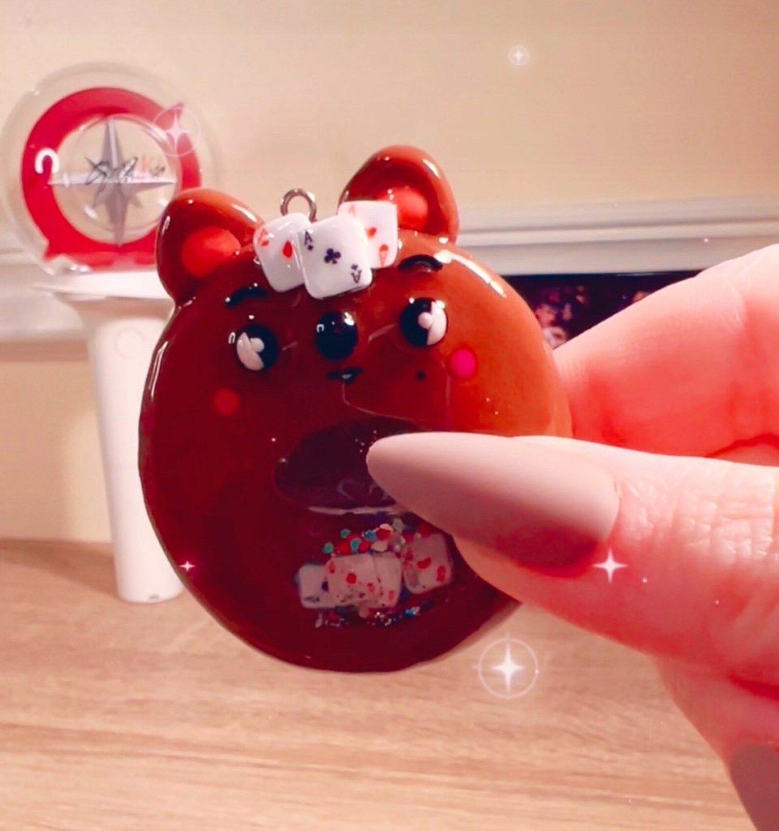 Skzoo Han Quokka ace Shaker Clay Charm - Etsy