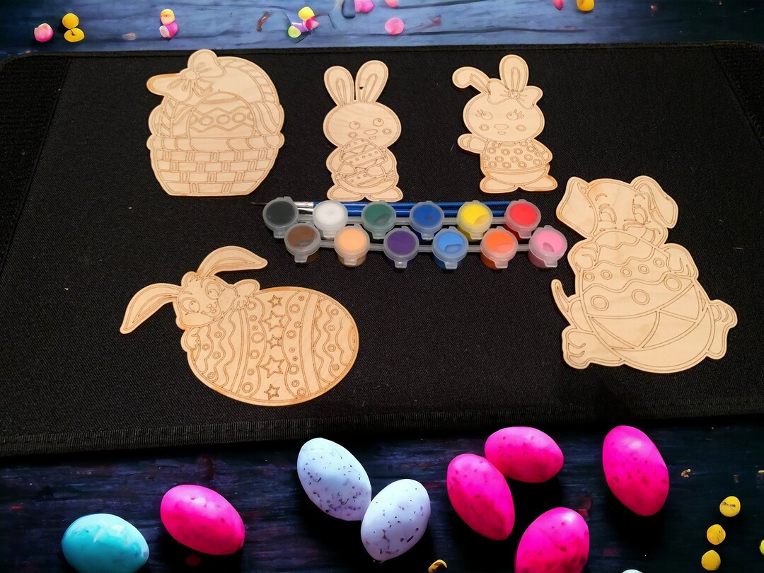Easter Paint Kit, Kids Crafts, Kids Paint Kit, Animal Paint Kit, Paint ...