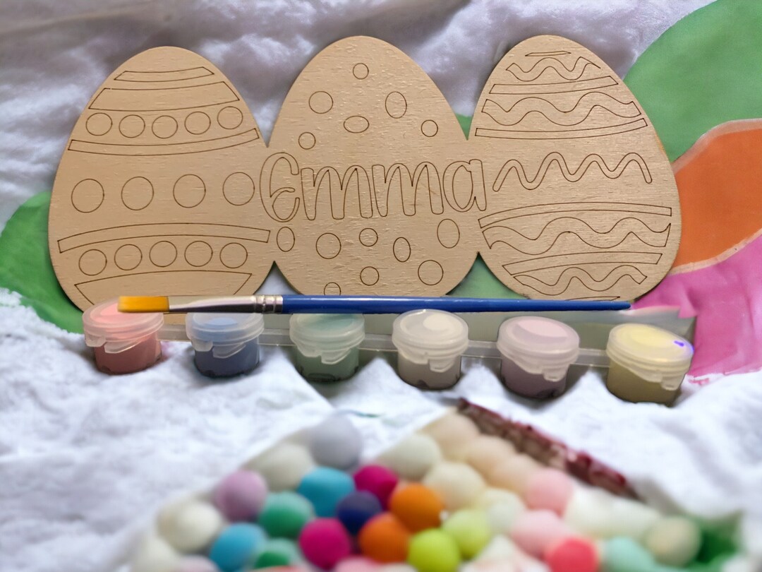 Easter Paint Kit, Kids Crafts, Kids Paint Kit, Personalized Paint Kit ...