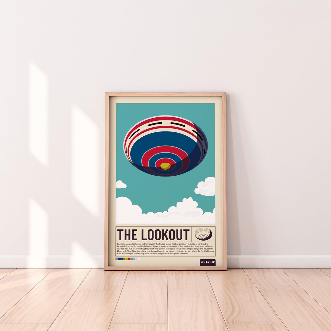 Dragon Ball Z Poster: Kami's Lookout Manga Art Print, Wall Art - Etsy