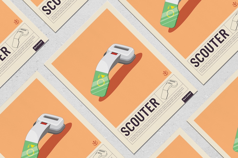 Dragon Ball Z Scouter Poster Vintage - Etsy