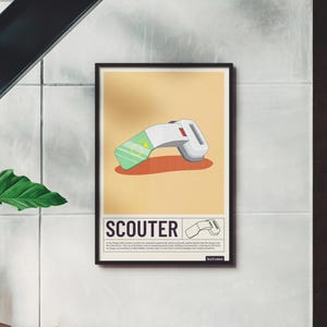 Anime Poster – Dragon Ball Z Scouter Wall Art, DBZ Room Decor, Manga ...