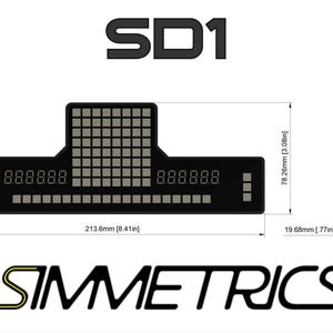 SD1 Sim Racing Dash for Simhub - Etsy