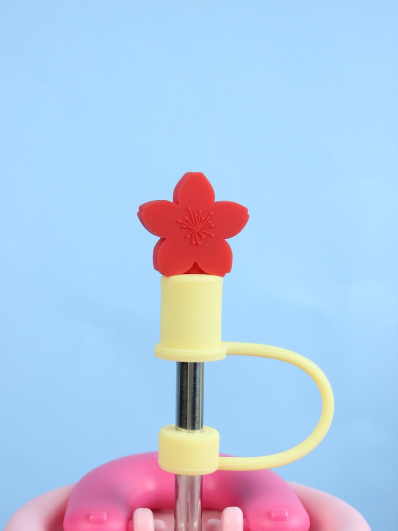 Limited Discount Straw Toppers for Stanley Cup Tumbler Cherry Blossoms ...