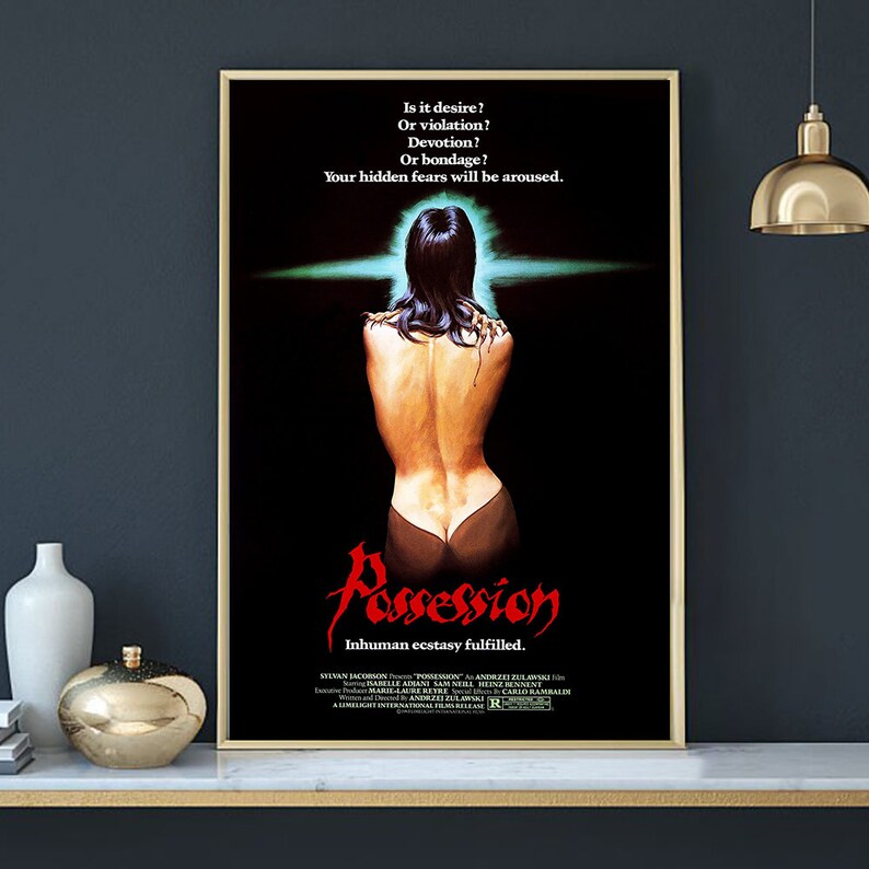 Possession 1981 Poster, Movie Poster, Possession Print, Canvas Film Posters Wall Art Decor ...