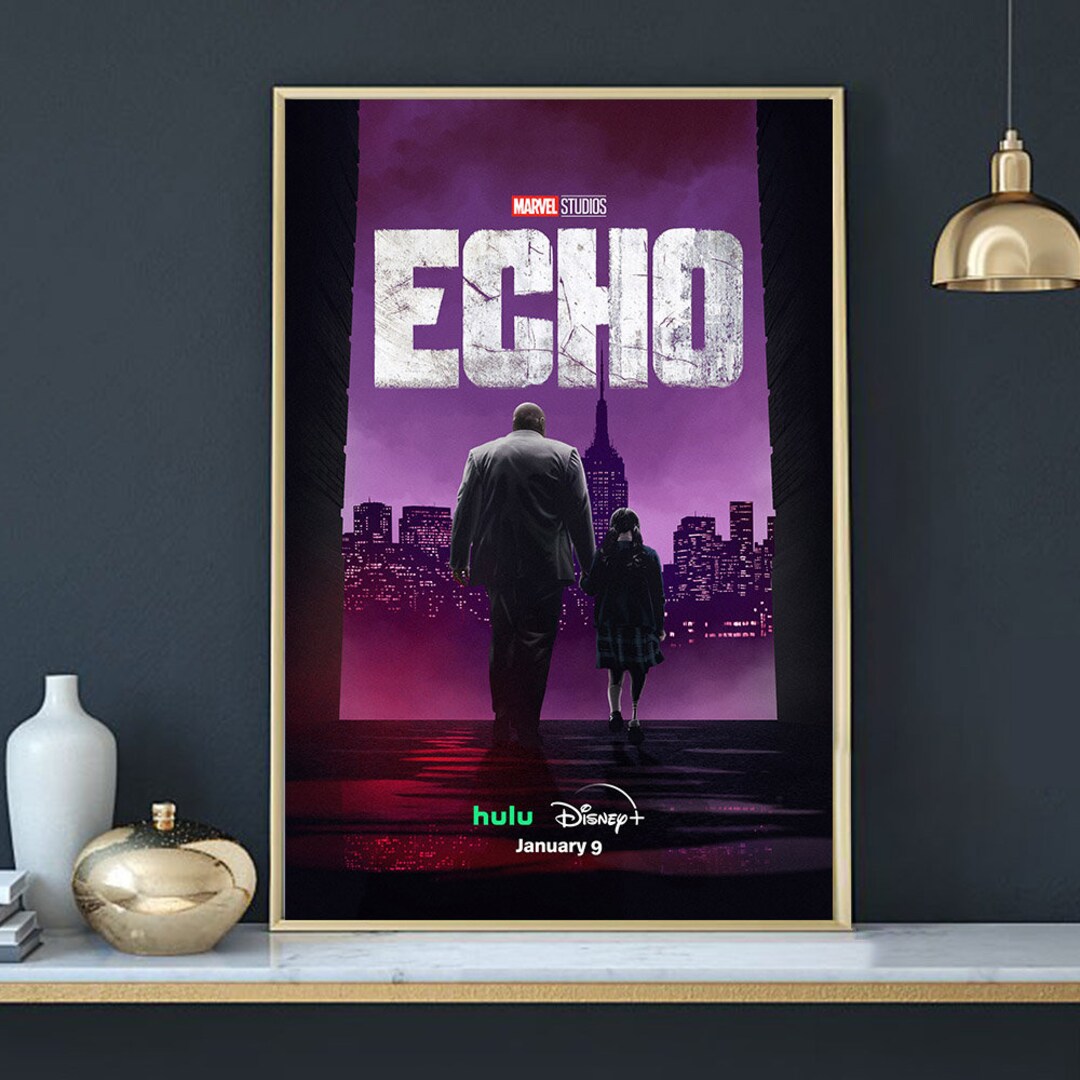 Echo Poster, Science Fiction Movie Poster, Echo Print, Canvas Film ...